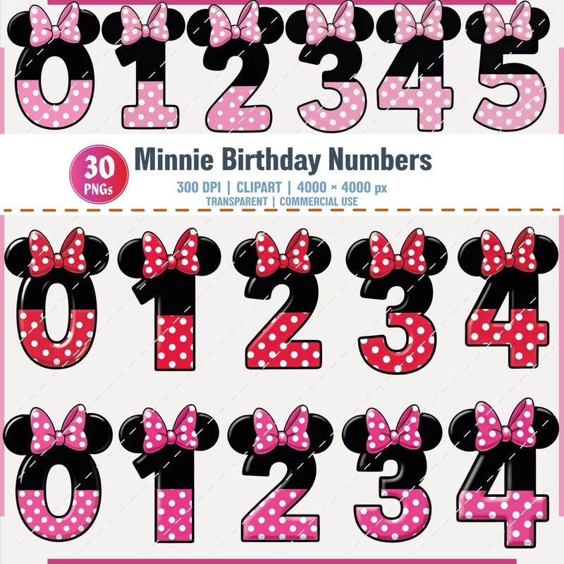 Minnie Mouse Png 2 Images - Etsy