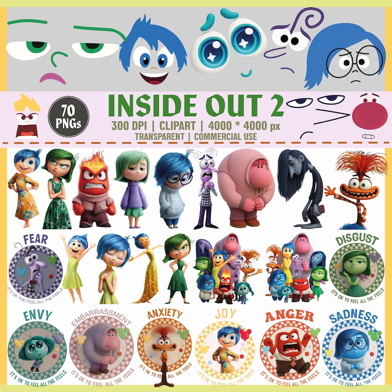Inside Out Joy Png - Etsy