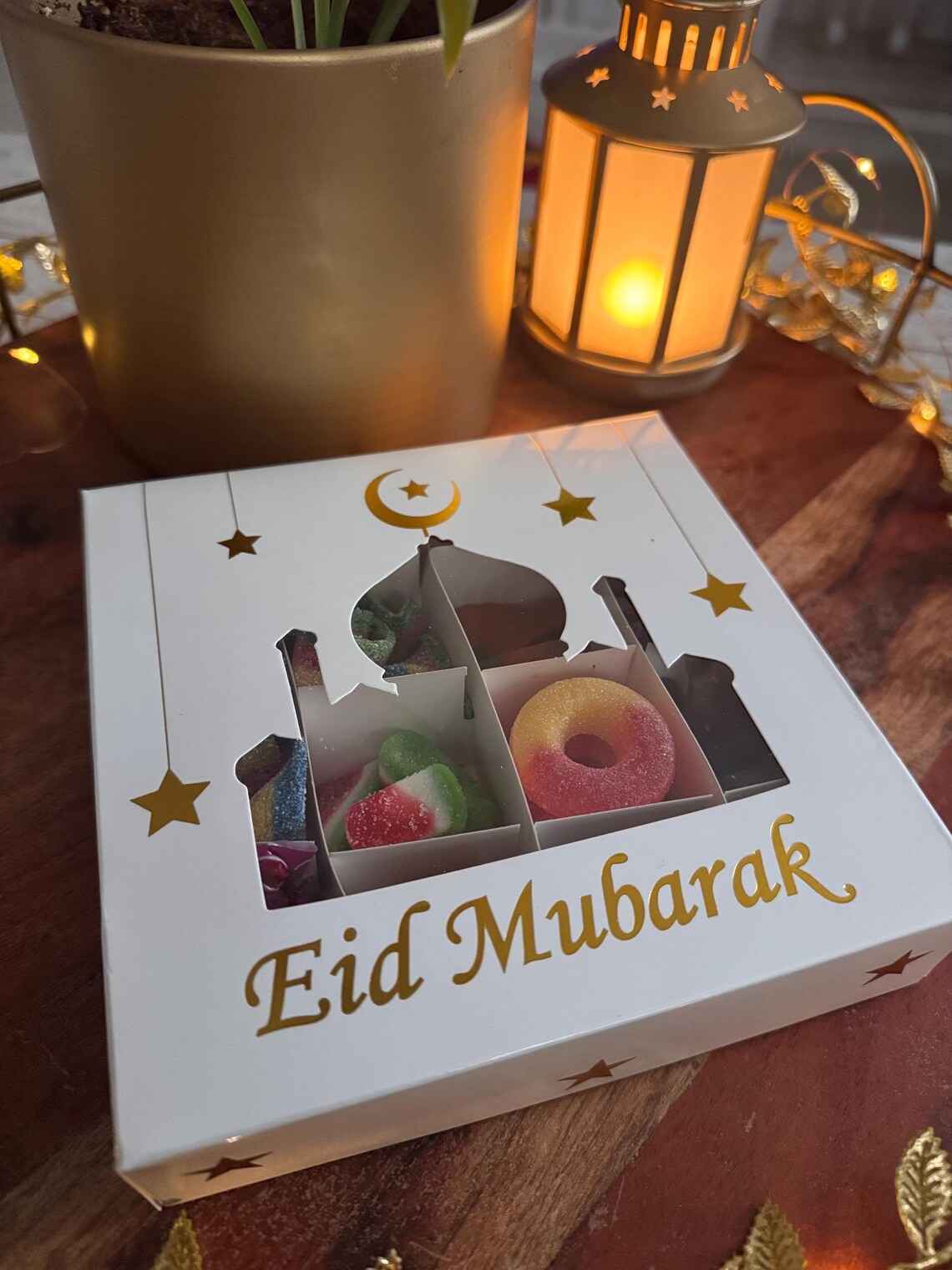 Eid Mubarak Half-pound Halal Candy Box-mixed Candies & Gummies Treat - Etsy