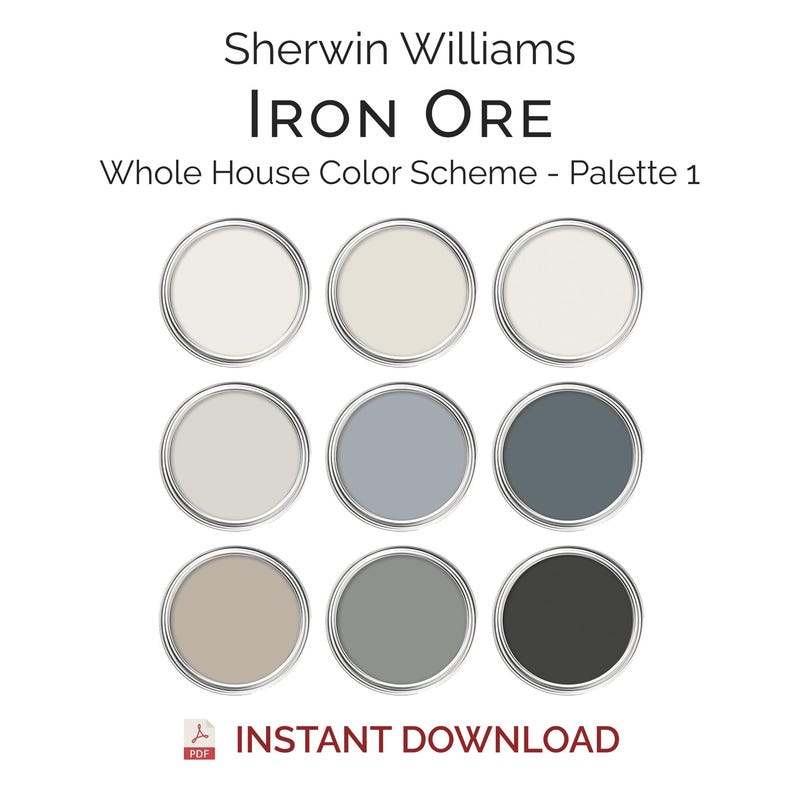 Iron Ore Paint Palette - Etsy