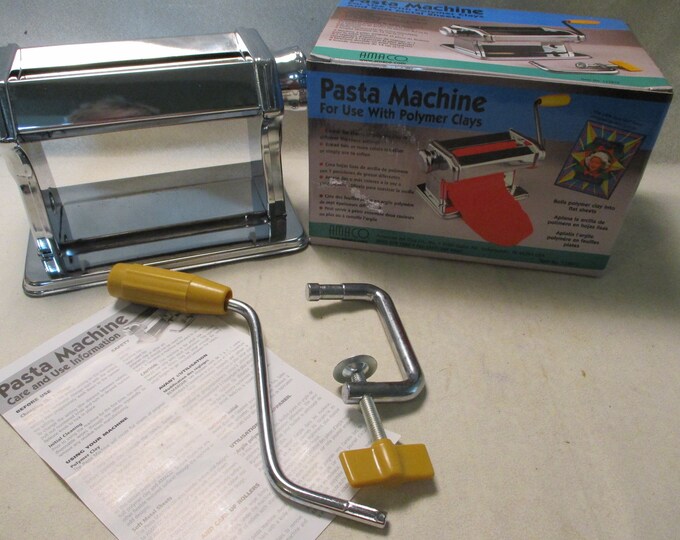 Amaco Craft Pasta Machine for Polymer Clay and Soft Metal Sheets - Etsy