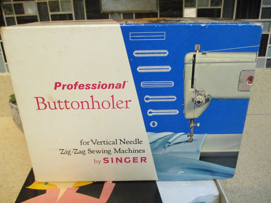 Singer Professional Buttonholer for Vertical Needle Zig Zag - Etsy