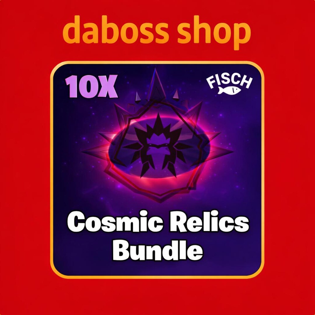 Roblox Fisch Cosmic Relic 10× | Instant In-game Delivery | Cheapest ...
