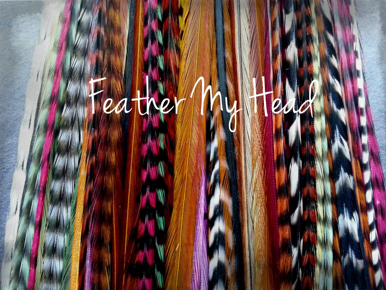 Feather Hair Extension Kit With 16 Hair Feathers Pick Your - Etsy