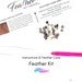 12 Super Long Feather Hair Extensions, Long Whiting Grizzly Real ...