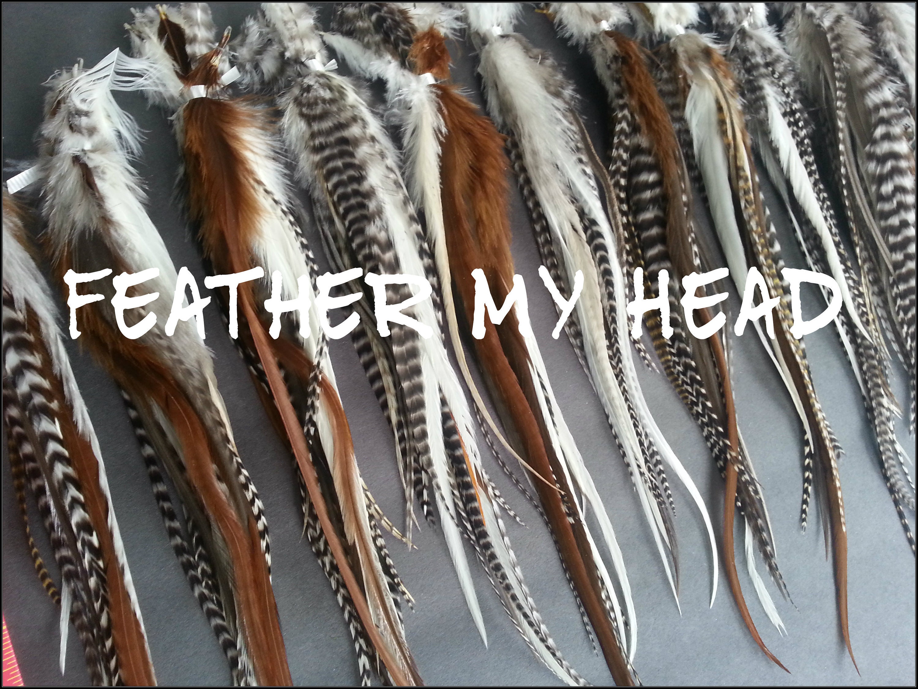25 Hair Long Hair Feathers 7-11 Inch Natural Wide Feathers | Etsy