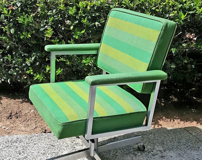 Mid Century Modern Chair, Retro Desk Chair, Mid Century Office Chair - Etsy