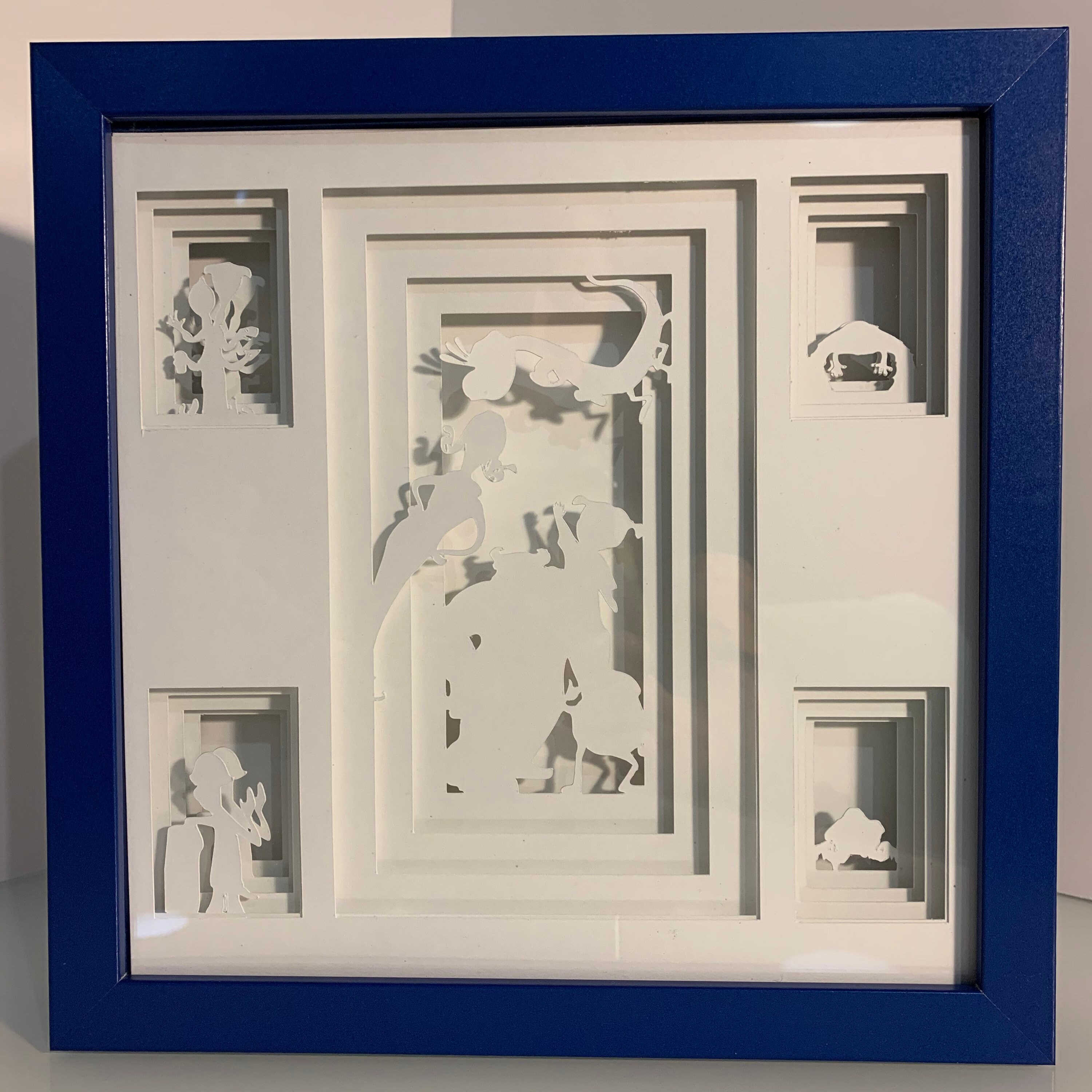 Inspired / Shadow Box / Sully / Scare Floor // Light Box // Paper Craft ...