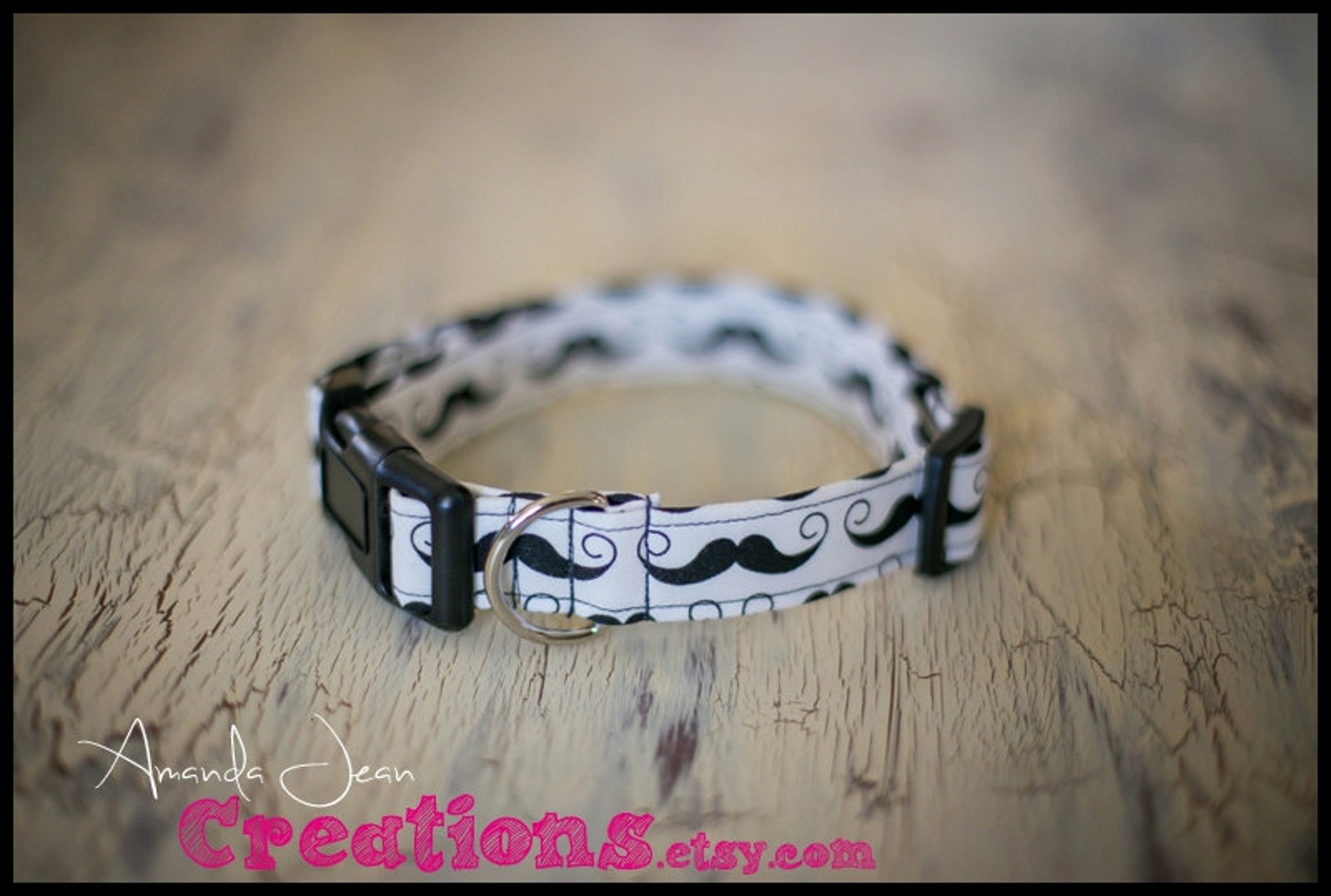 1 Inch Adjustable Dog Collar Medium/large - Etsy