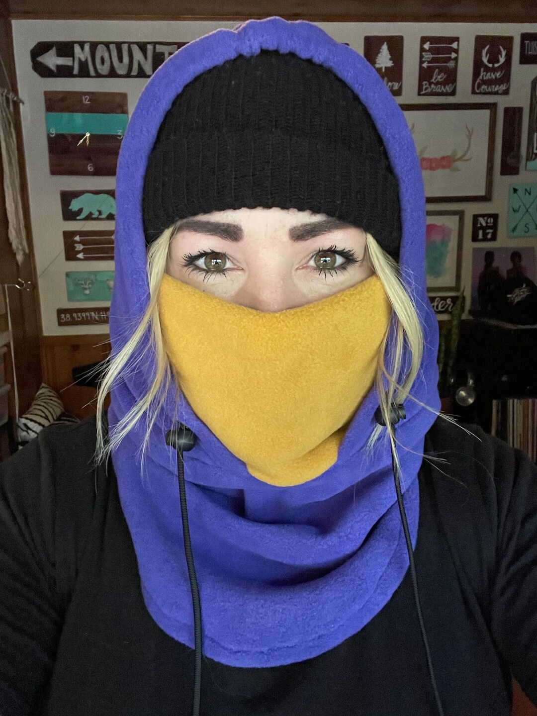 Balaclava - Fleece - Size Options - Regular or Fits Over Helmet - Etsy