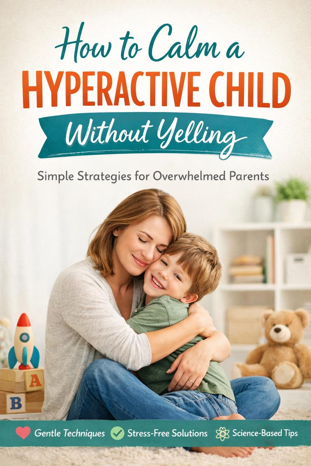 How to Calm a Hyperactive Child, Gentle Parenting Guide, No Yelling ...