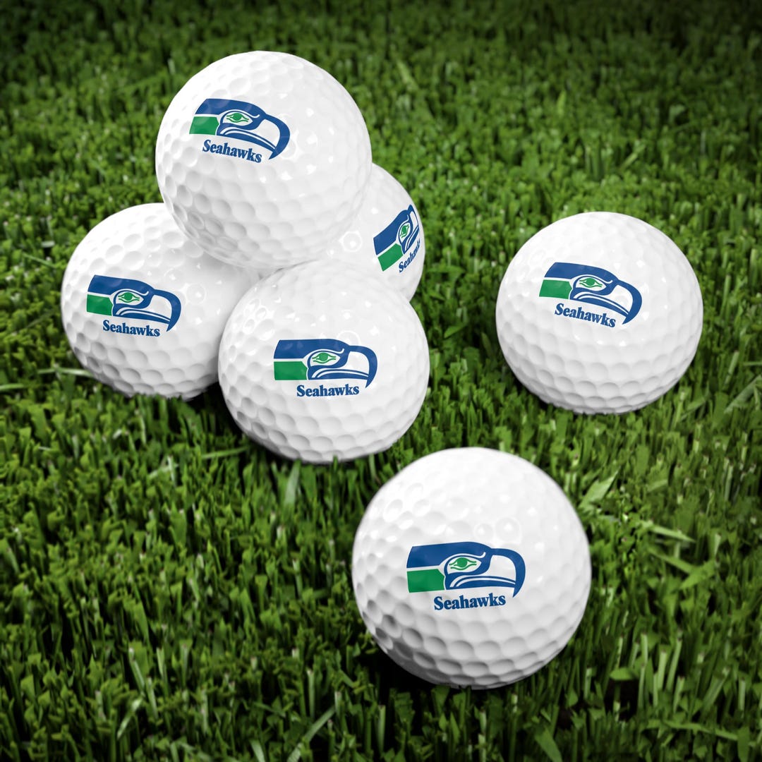 Seattle Seahawks Golf Balls, 6pcs - Etsy