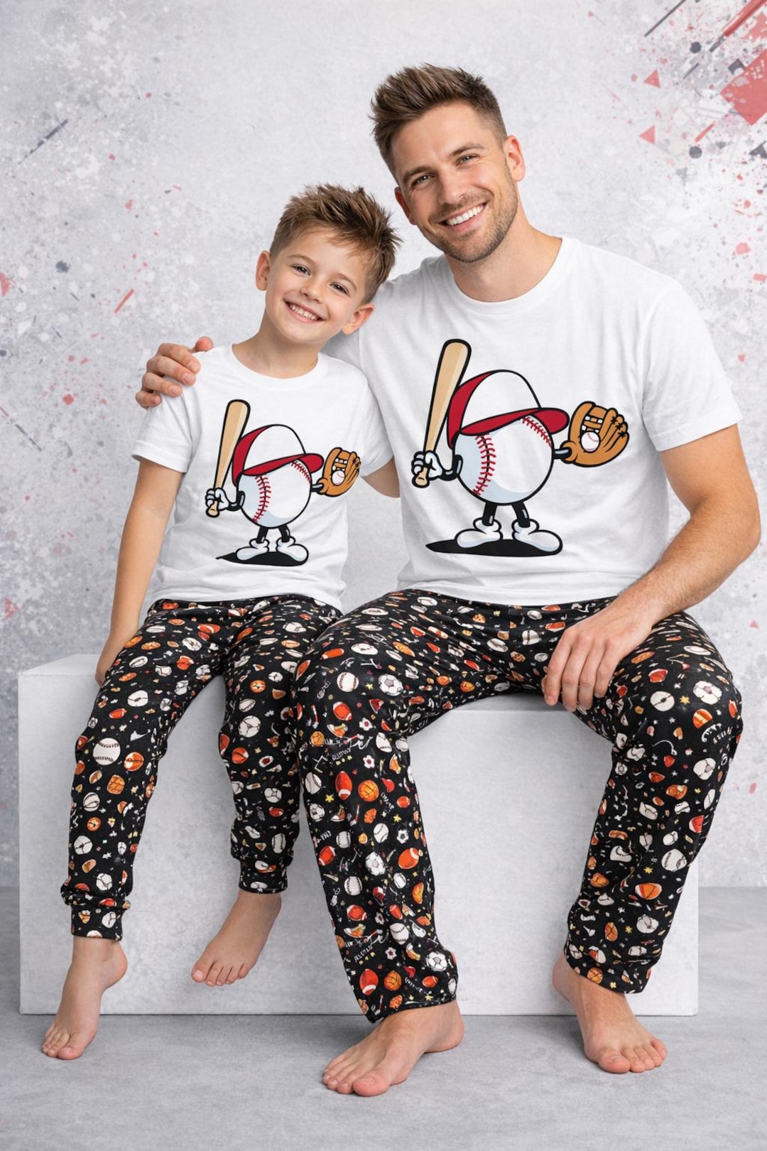 Father Son Matching Pajamas