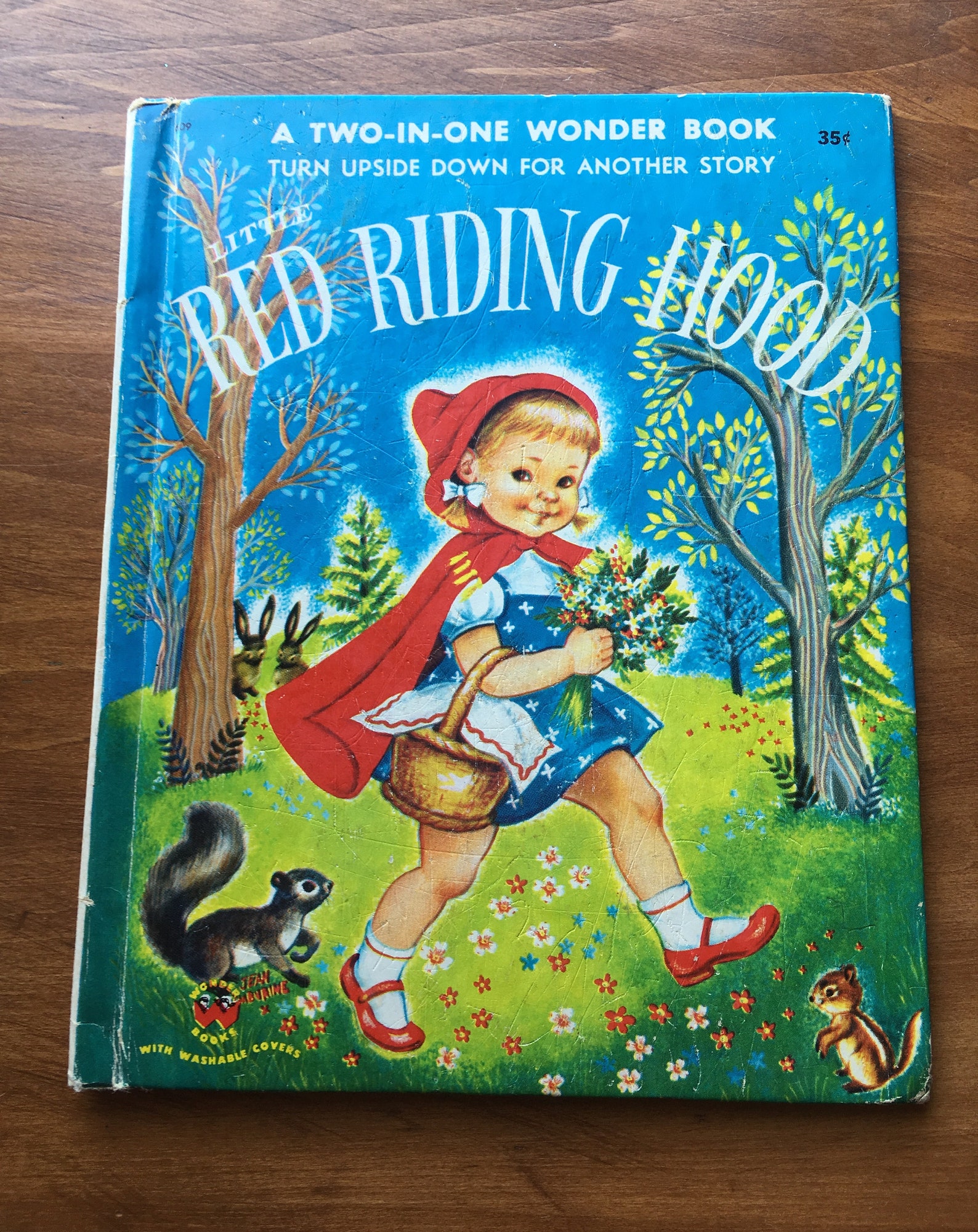Vintage Little Red Riding Hood & the Three Little Pigs - Etsy