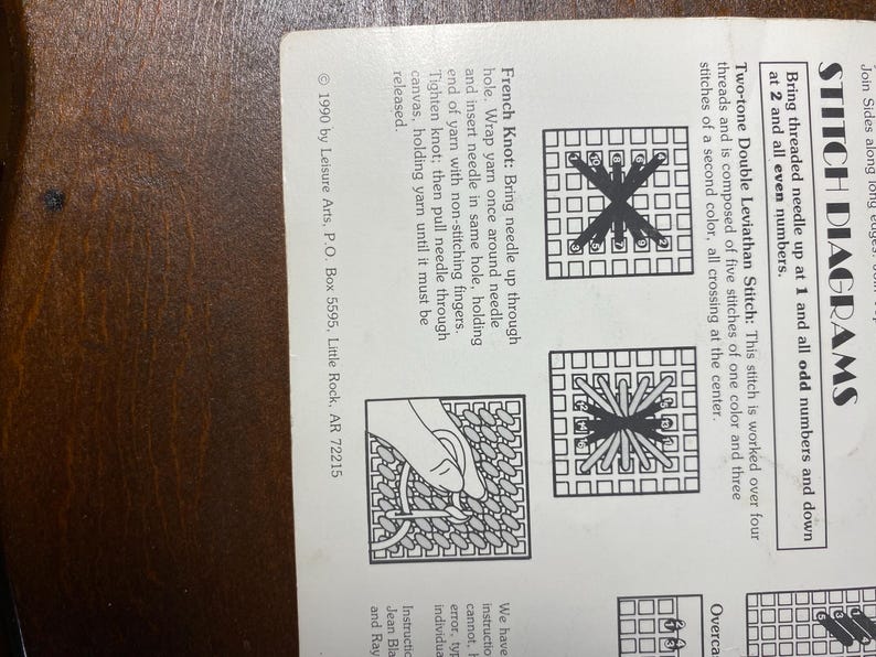 Pretty Patterns in Plastic Canvas Leisure Arts Leaflet #1300 - Etsy