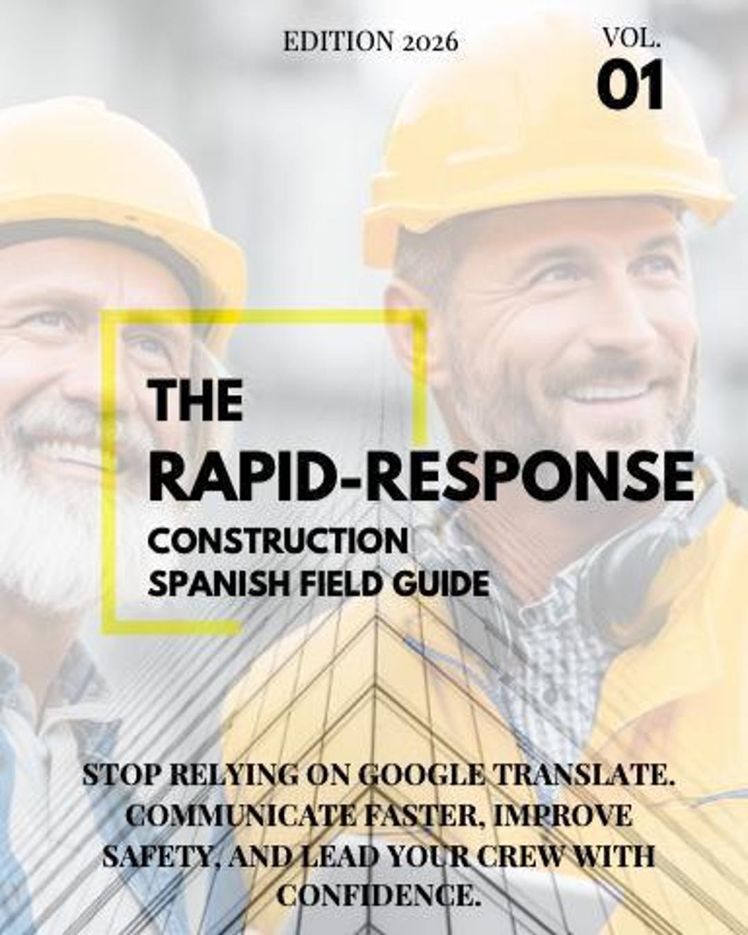 Construction Spanish Cheat Sheet PDF | Site Manager Phrase Book ...