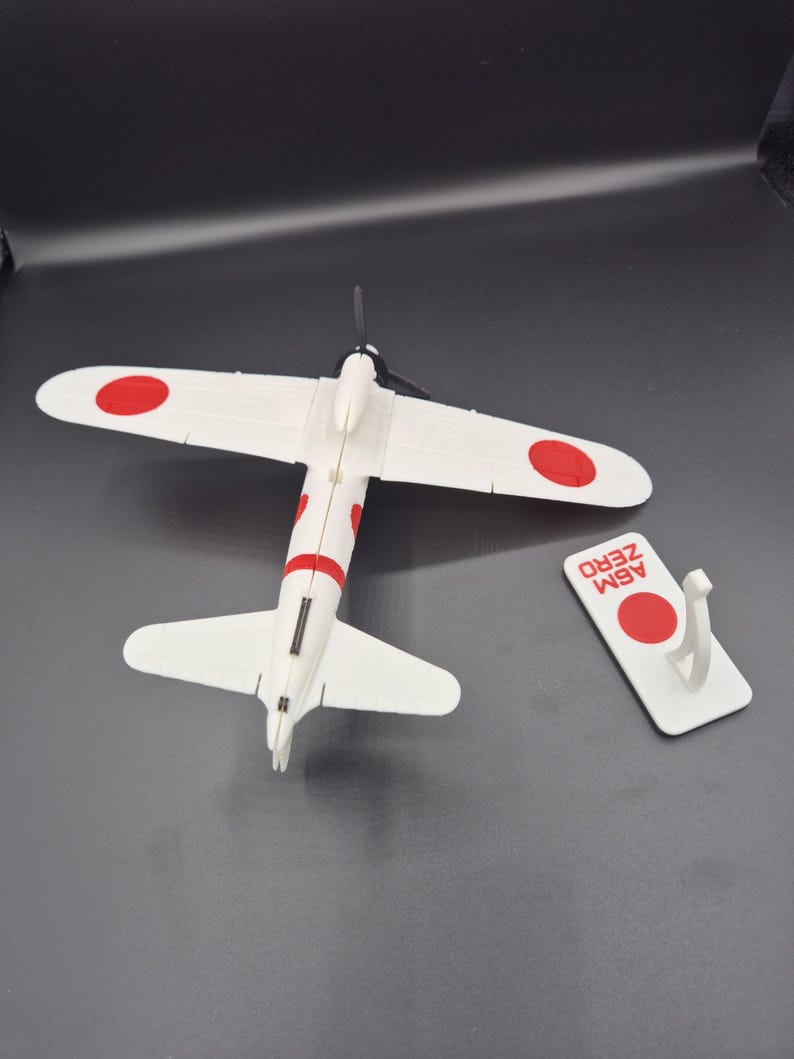 3D Printed Mitsubishi A6M2 Zero Fighter Model - Bambu Lab A1 Quality - Etsy