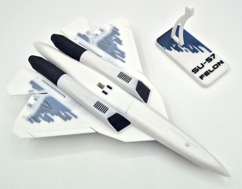 Sukhoi Su-57 “felon” Stealth Fighter – 1:100 Display Model - Etsy