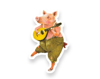 Dabbing Guinea Pig Sticker Dab Dance Guinea Pig Vinyl Decal - Etsy