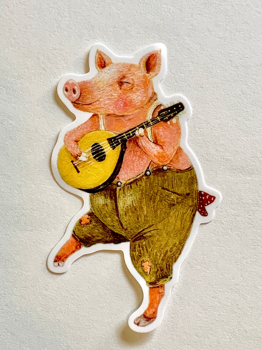 Pig Vinyl Sticker Die Cut Vinyl Sticker Phone Decal Laptop - Etsy