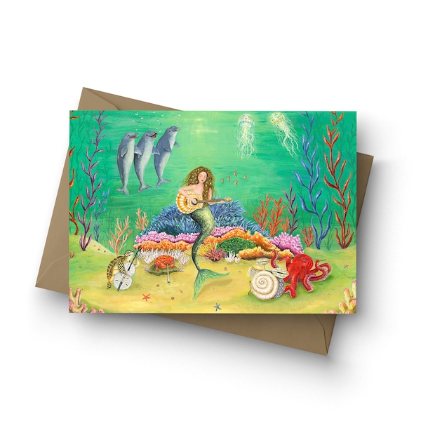 Mermaid and Octopus - Etsy