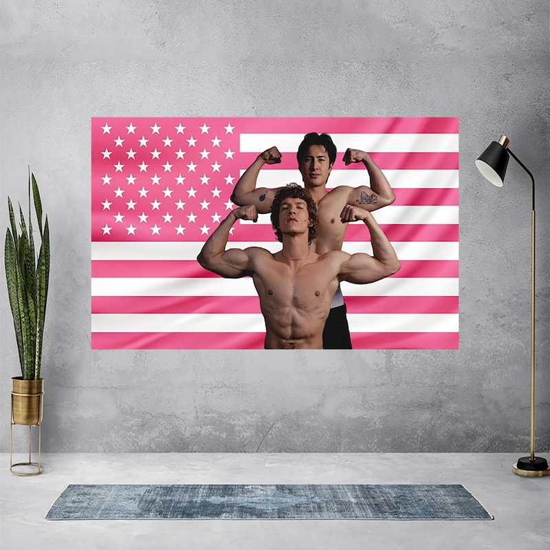 Custom Pink America Flag - Etsy