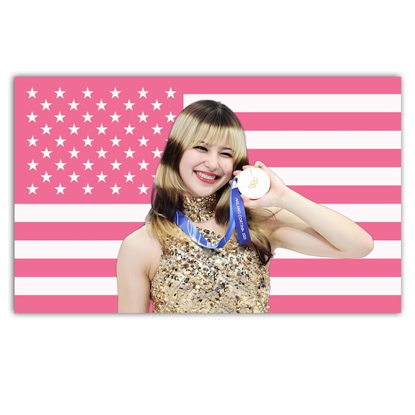 Custom Pink America Flag - Etsy