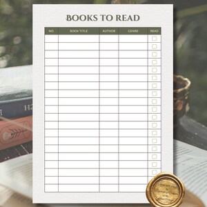 Reading Bingo Printable | Reading Challenge Kit | Book Club Activity ...