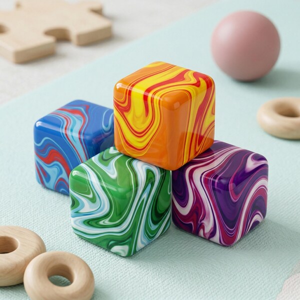 Squishy Cube - Etsy UK