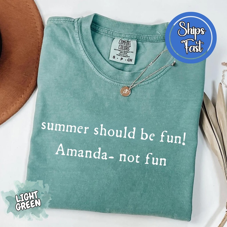 Comfort Colors® Summer Should Be Fun! Amanda T-shirt, Summer House ...