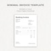 Airbnb Invoice Template Canva, Editable Rental Receipt (digital ...
