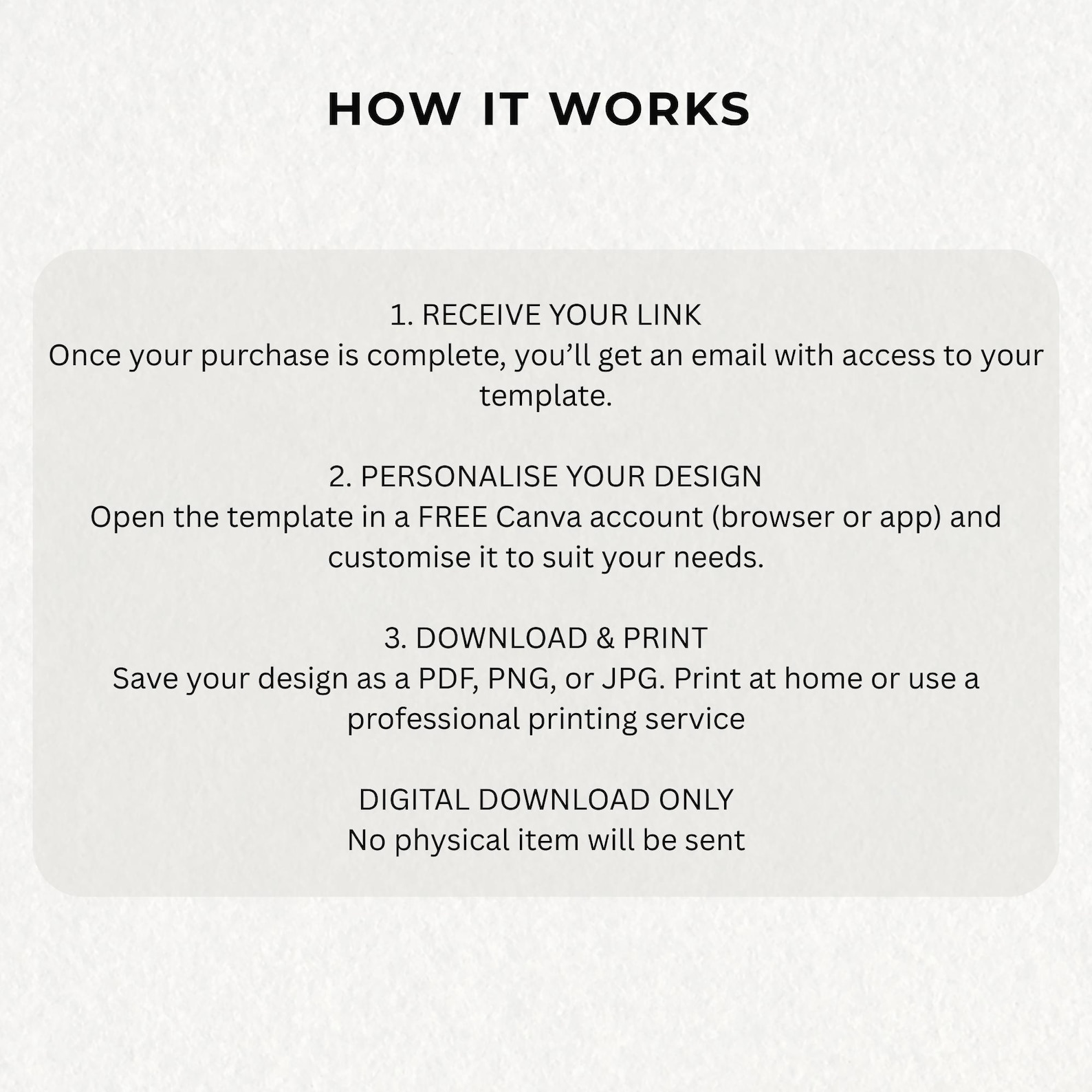 Minimalist Quote Template Canva, Editable & Printable Business Estimate ...