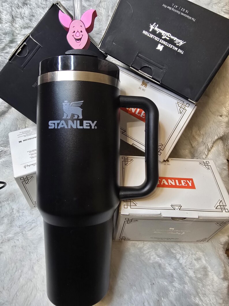 Pig Straw Topper for Stanley Quencher | 3D Printed Theme Park Cup ...