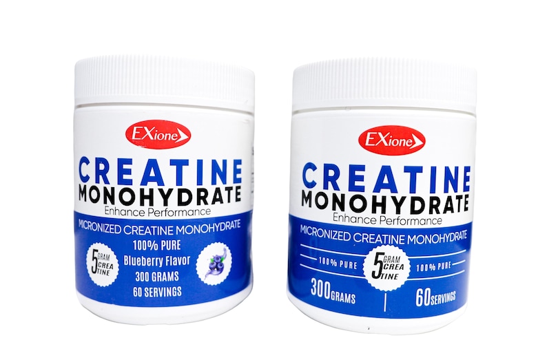 Blueberry Flavor Exione Creatine Monohydrate Micronized Powder Support ...