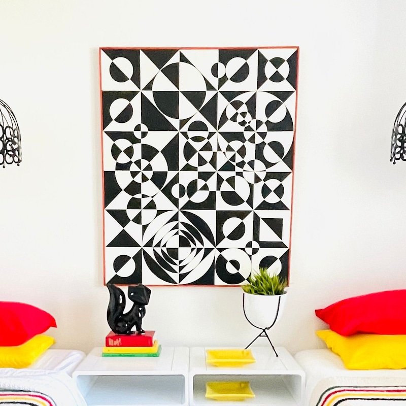 Hard Edge Painting - Etsy