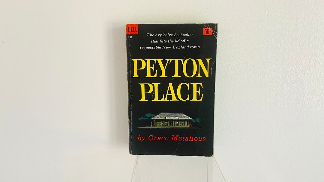 Vintage 1950s Peyton Place 1956 Pulp Fiction Soap Opera Paperback Book ...
