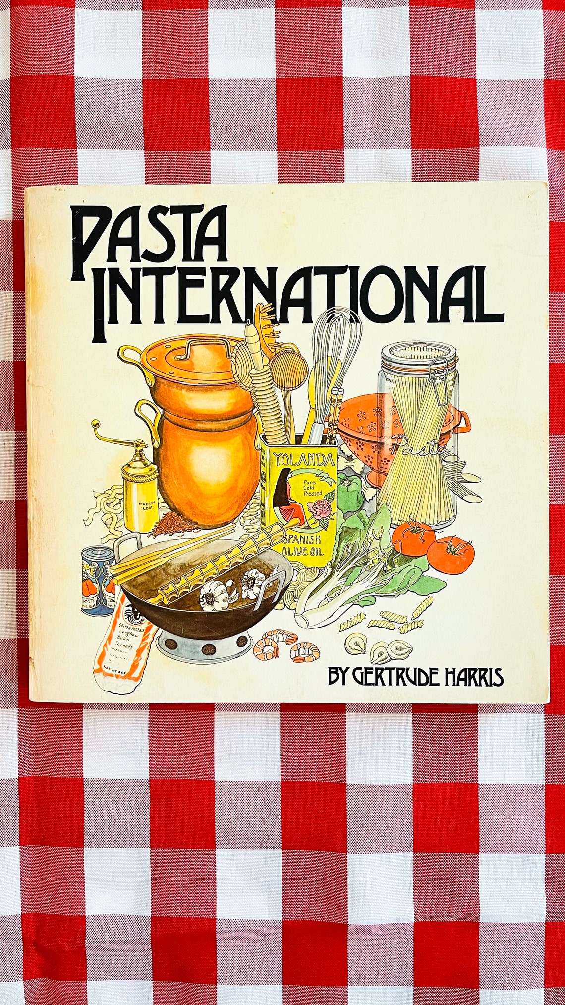Vintage 1970s Retro Cook Book Recipes 1978 Pasta International - Etsy