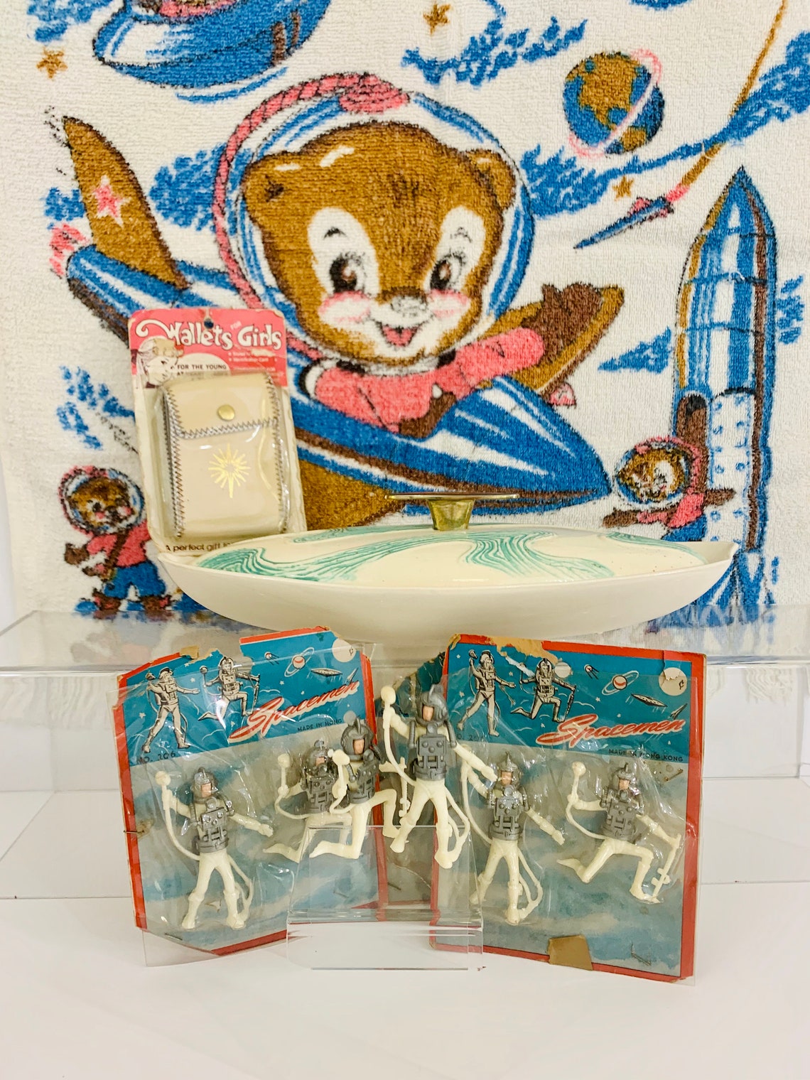 Vintage 1970s Retro Space Age Toy Spacemen NOS Plastic Figures - Etsy