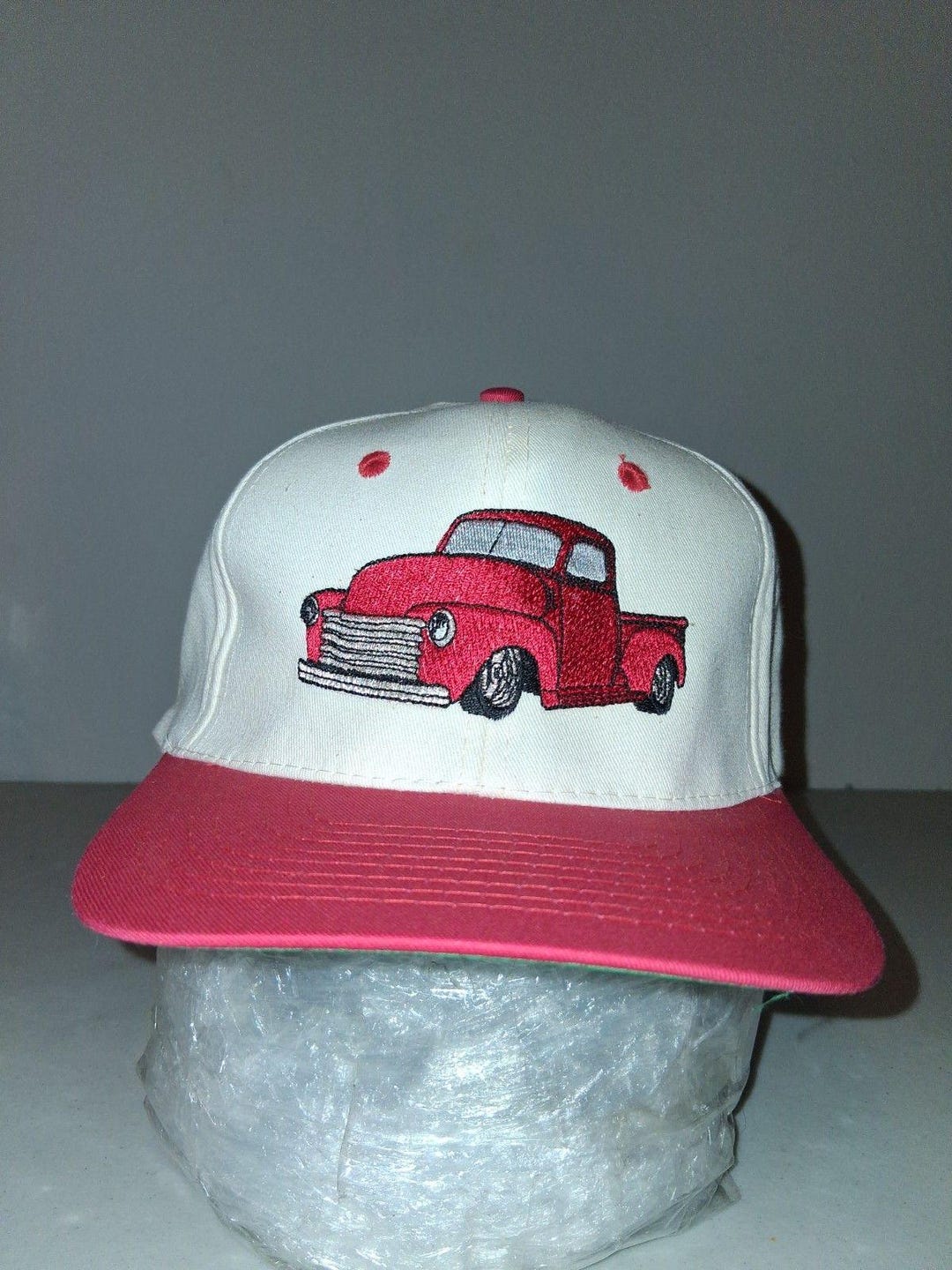 Vintage Old School Car Hot Rod Embroidered Snapback Hat Cap Chevy Ford ...