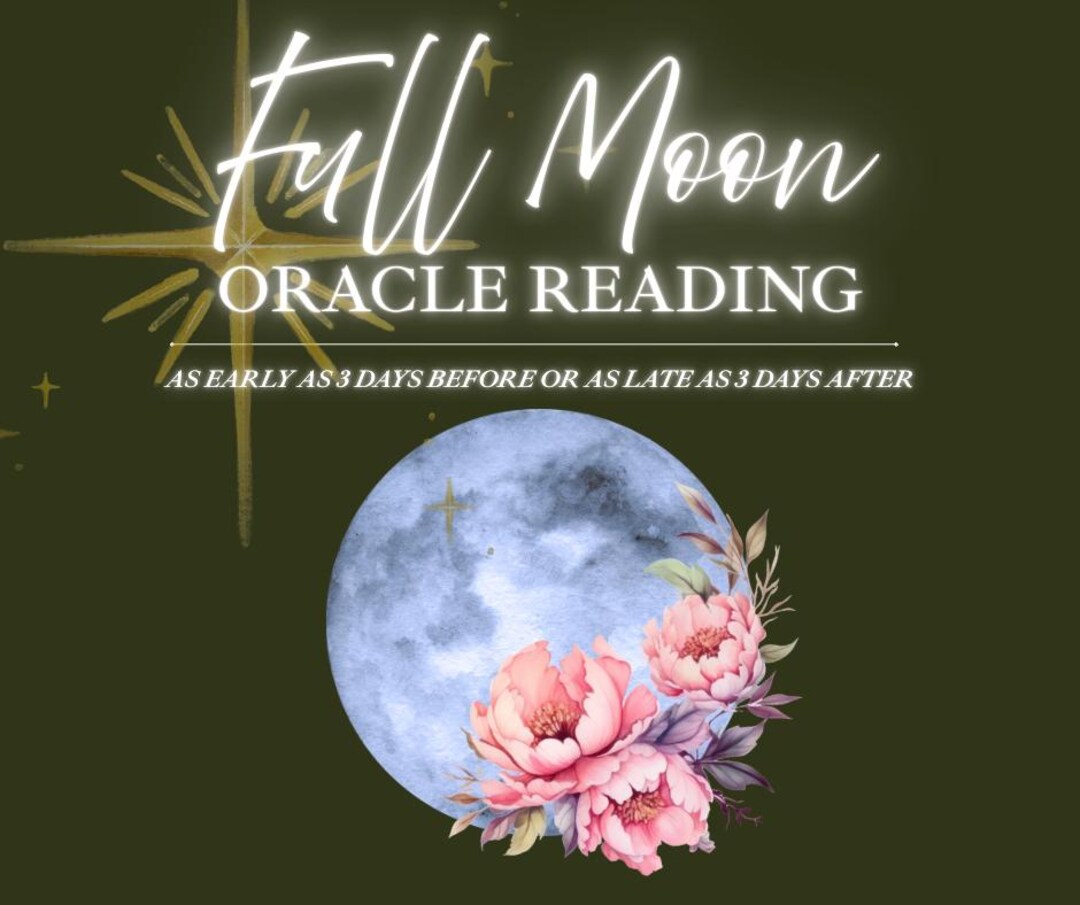 Full Moon Reading - Etsy