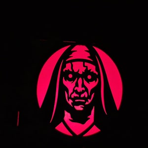 Valak (the Nun) Lantern Box - SVG - Laser Cut File - Etsy