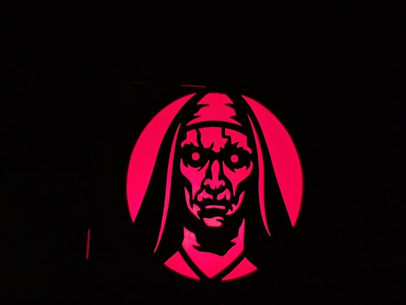 Valak the Nun Lantern Box SVG Laser Cut File - Etsy UK