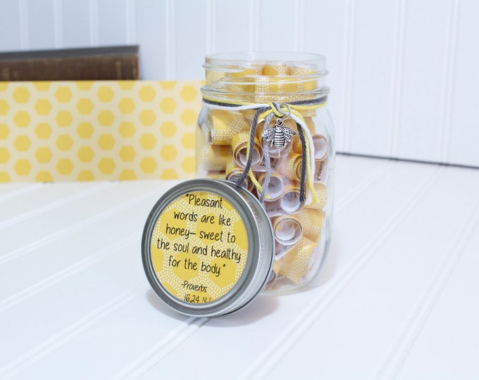 Encouragement Jar Gift - Journey Jar - Inspirational Gift - Daily ...