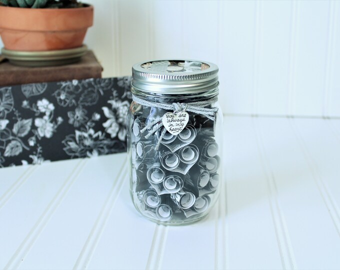 Sympathy Gift Jar - Christian Encouragement Gift - Journey Jar - Grief ...