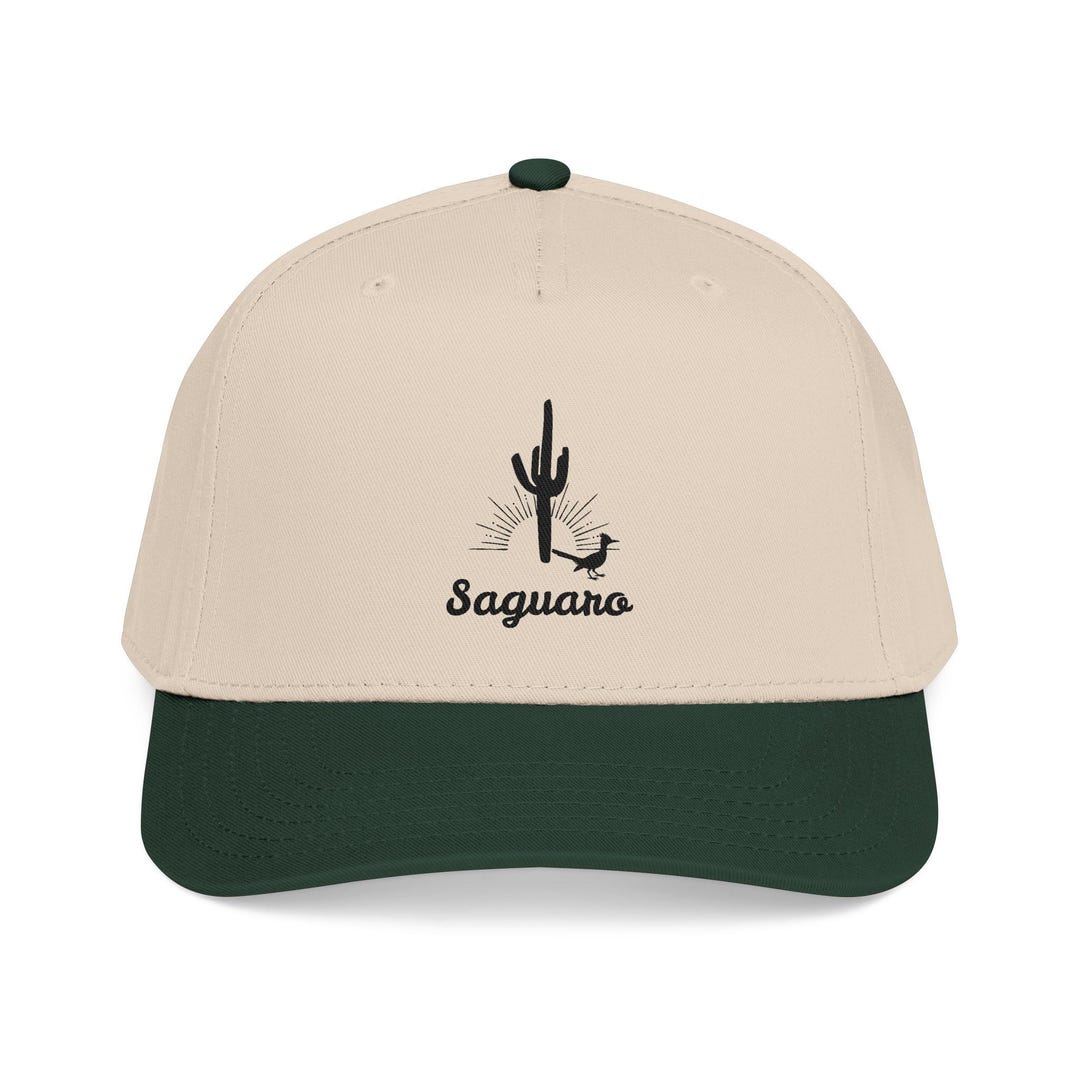 Saguaro Cactus Logo Cap | Mid Profile Baseball Cap - Etsy
