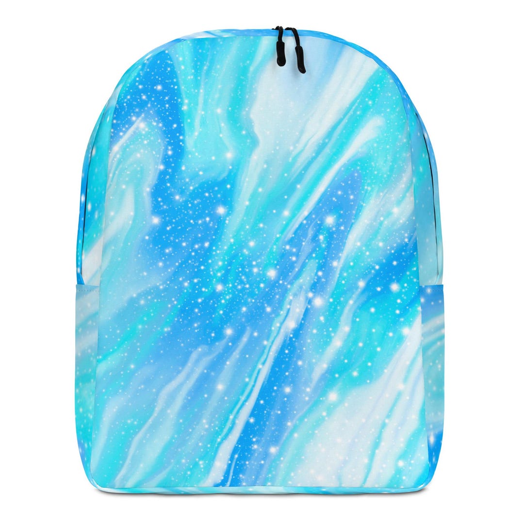 Paint Pour Minimalist Backpack - Etsy