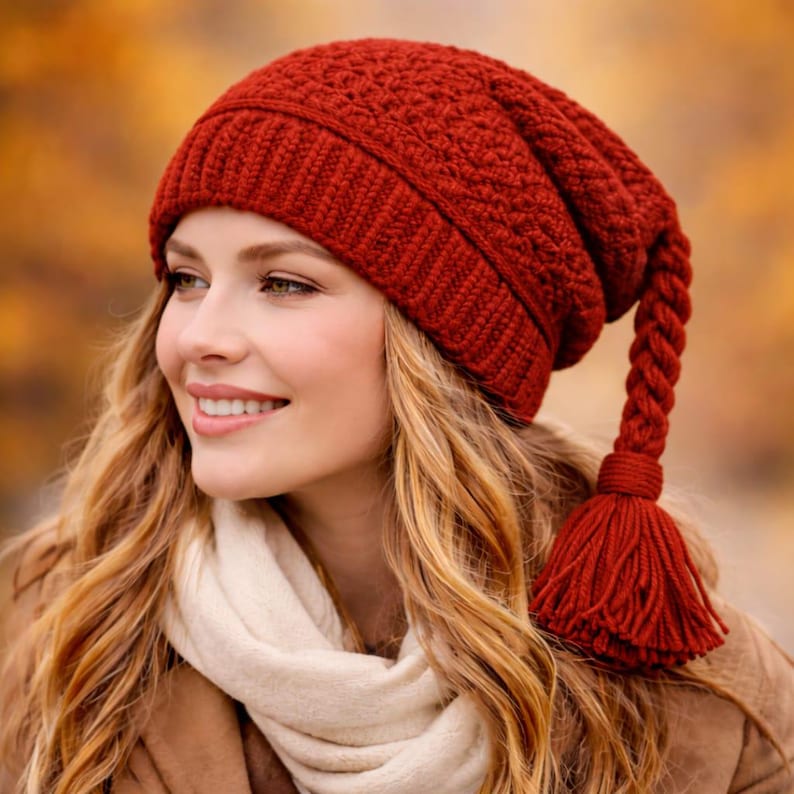 Melt Ice Norwegian Resistance Hat Crochet Pattern Pdf | Red Resistance ...