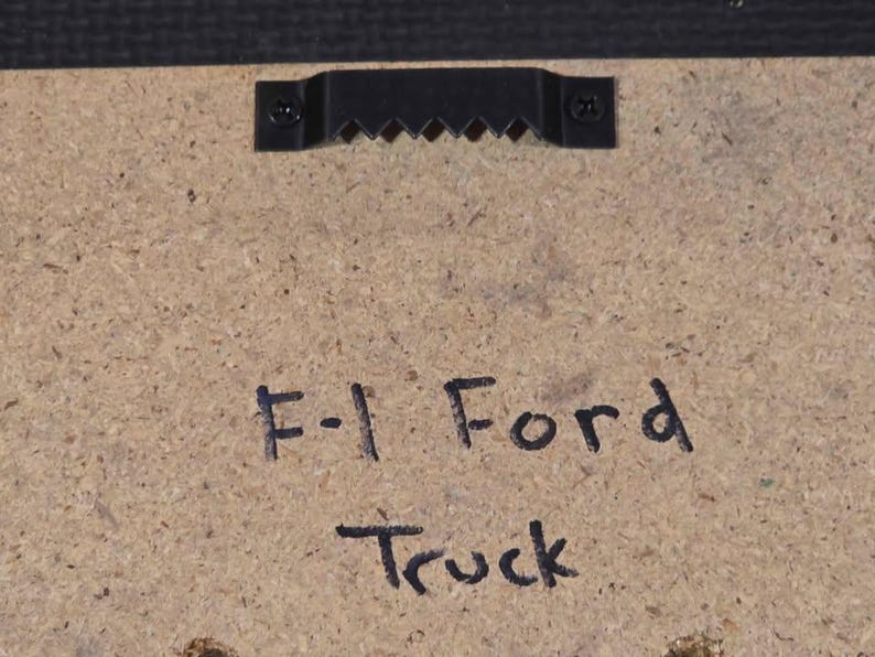 1940s–1950s Ford F-1 Truck Hood Emblems Wall Art – Man Cave Decor - Etsy