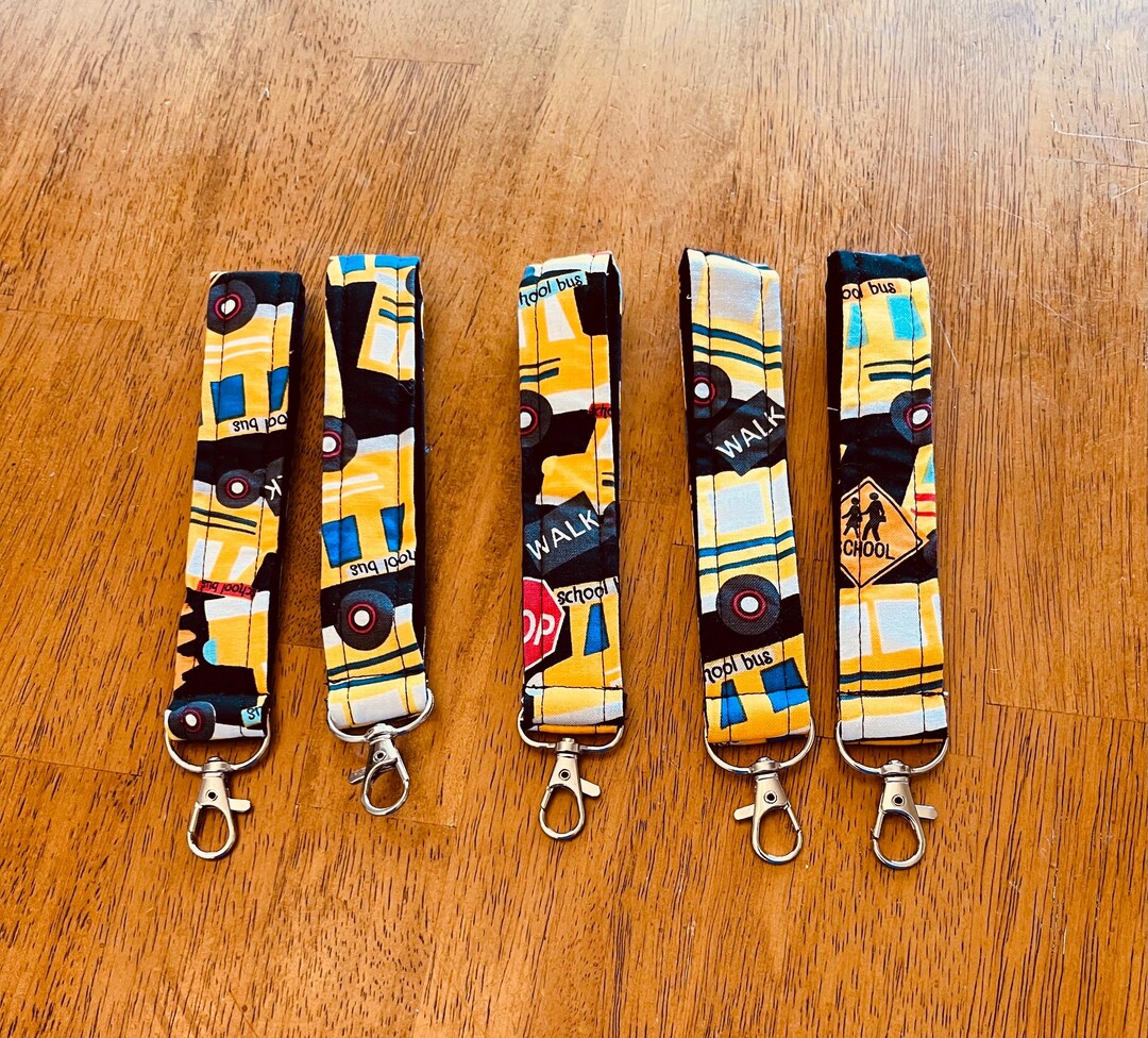 School Bus Key Fobs, Teacher Key Fobs - Etsy