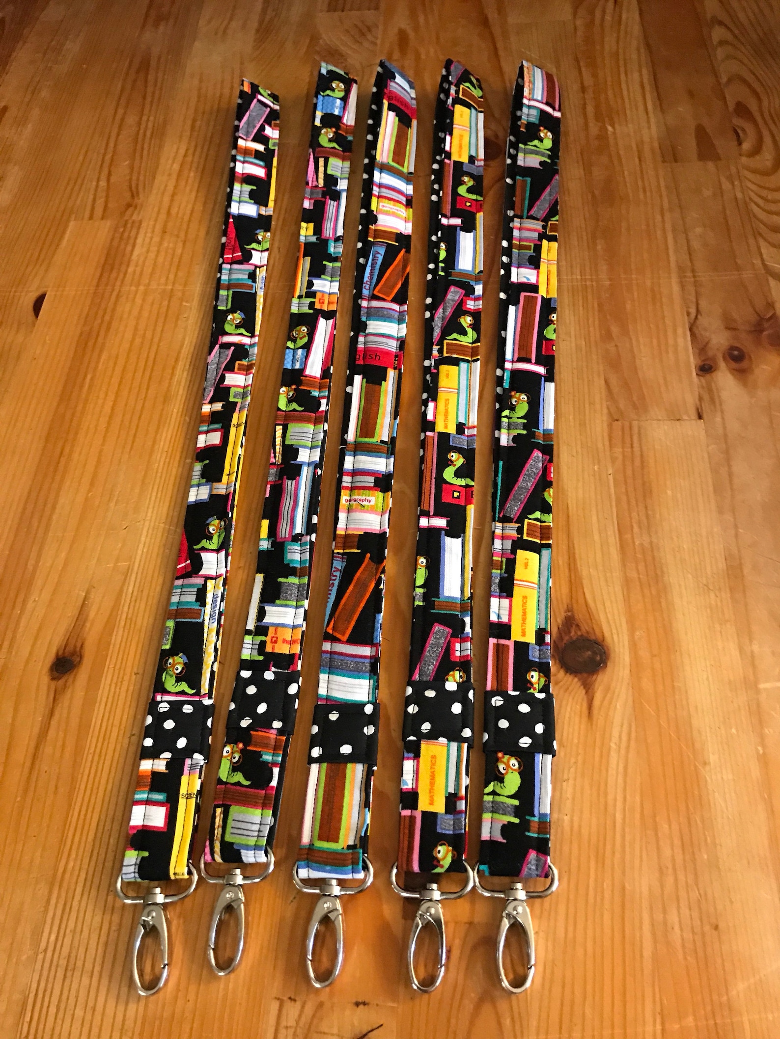 Teacher Lanyard Book Lanyard Bookworm Librarian Lanyard | Etsy